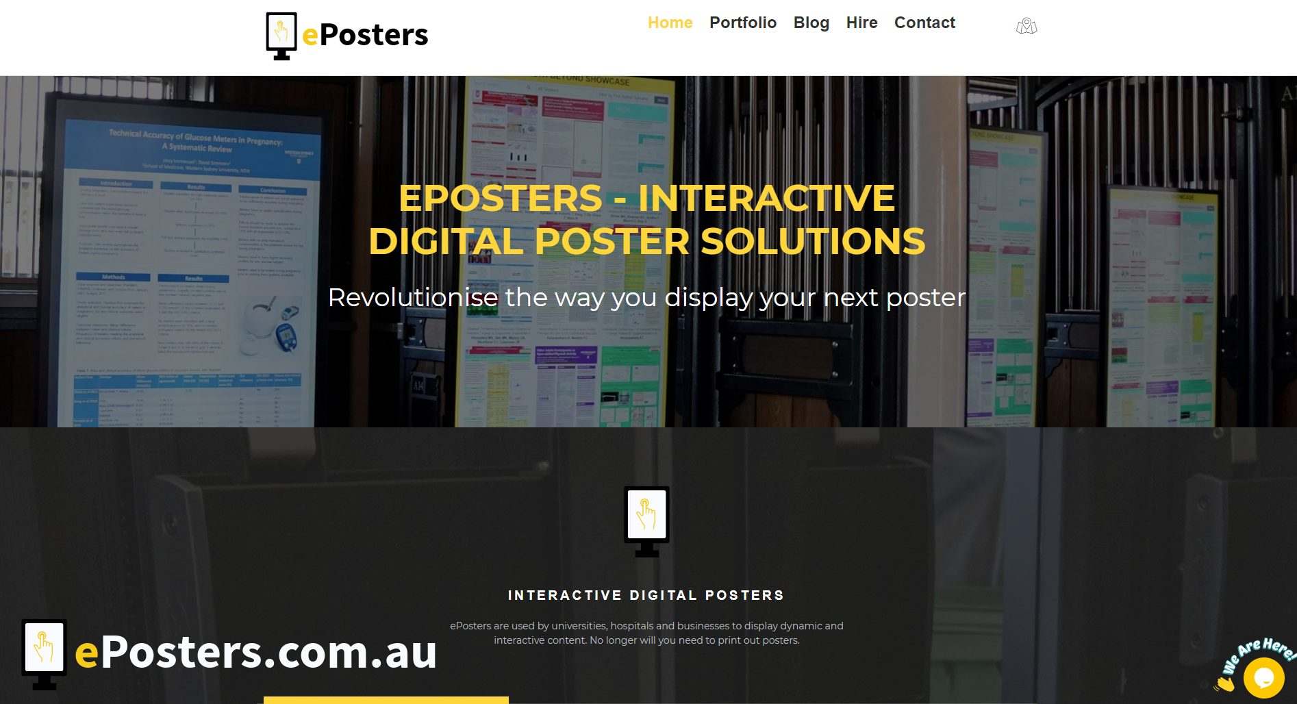 ePosters - Interactive Digital Posters - Marco Tran