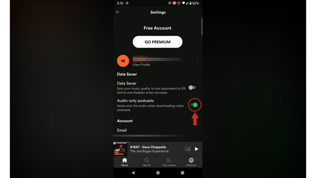 HOW TO SAVE AUDIO ONLY PODCASTS ON SPOTIFY